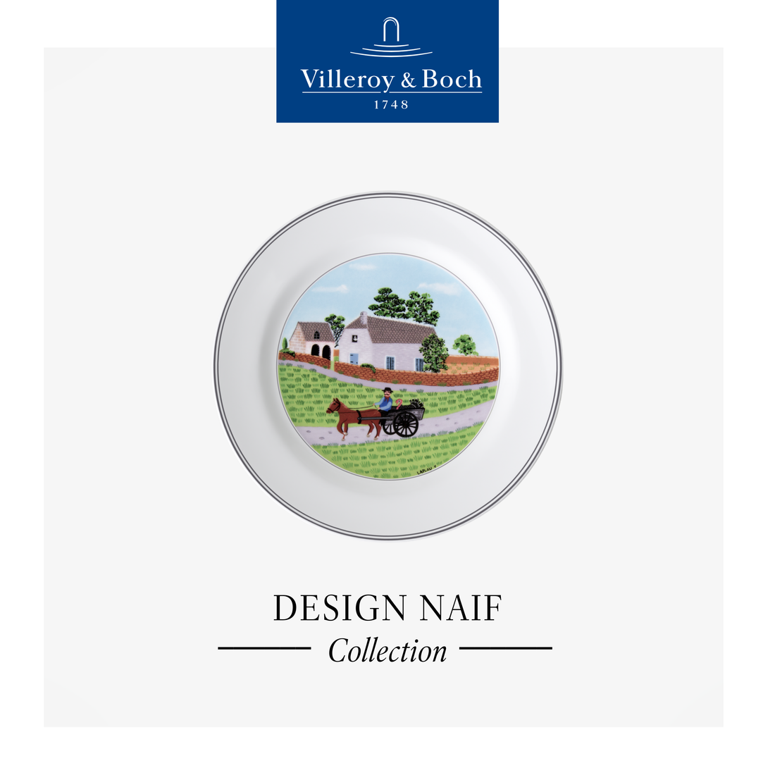 Design Naif Flat plate Farmer – Casa Euro