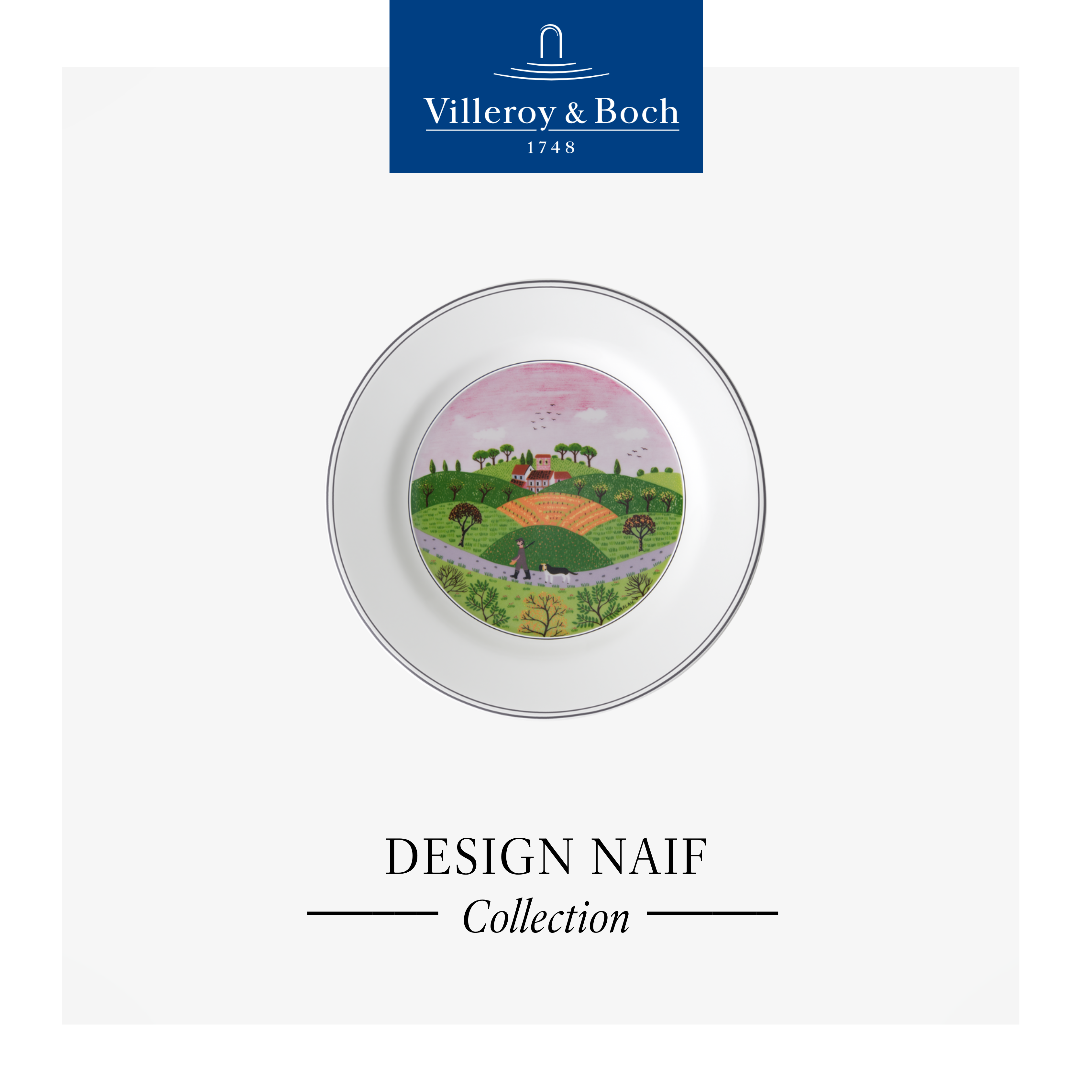 Design Naif Salad plate Huntsman – Casa Euro